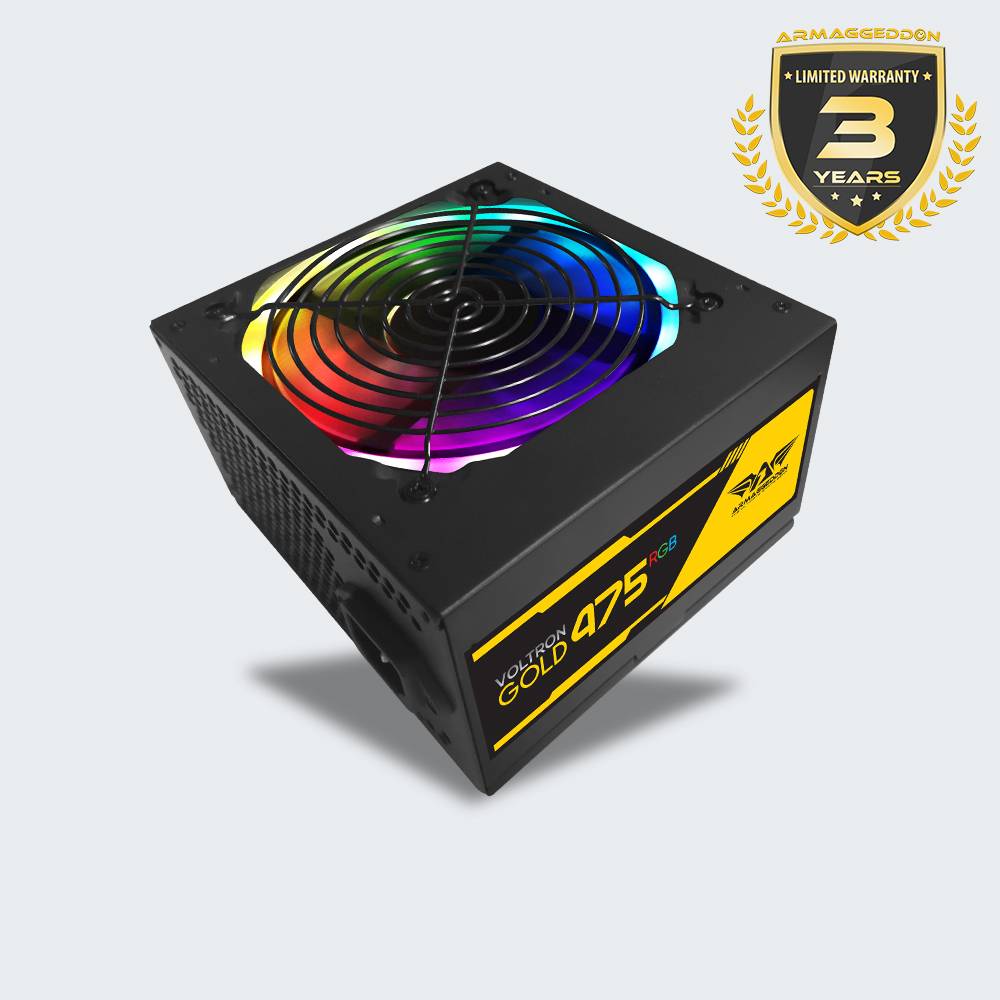 Armaggeddon Voltron Gold 475 RGB Power Supply – BIOS