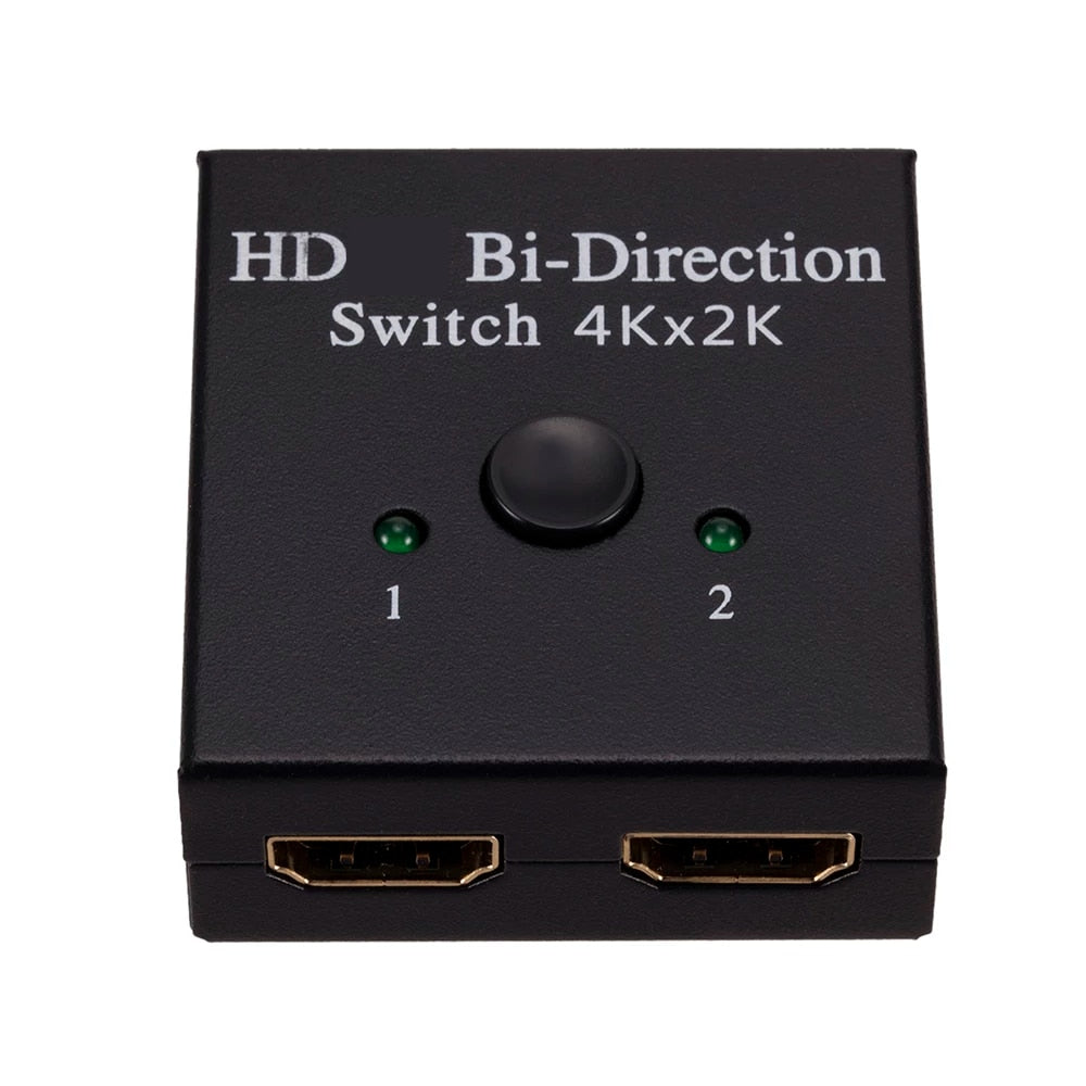 4K HDMI-compatible Switch 2 Ports Bi-directional Switcher – BIOS